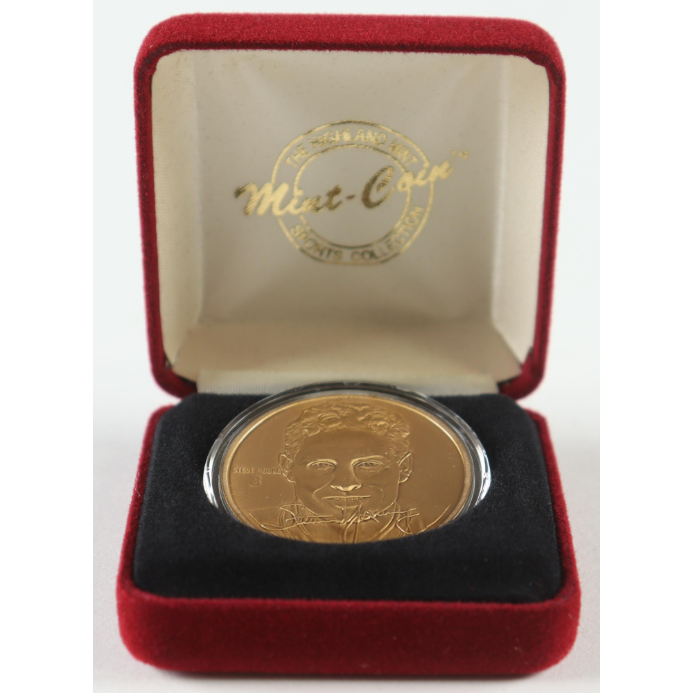 Steve Young LE 49ers Solid Bronze Mint Coin with Case (Highland Mint ...