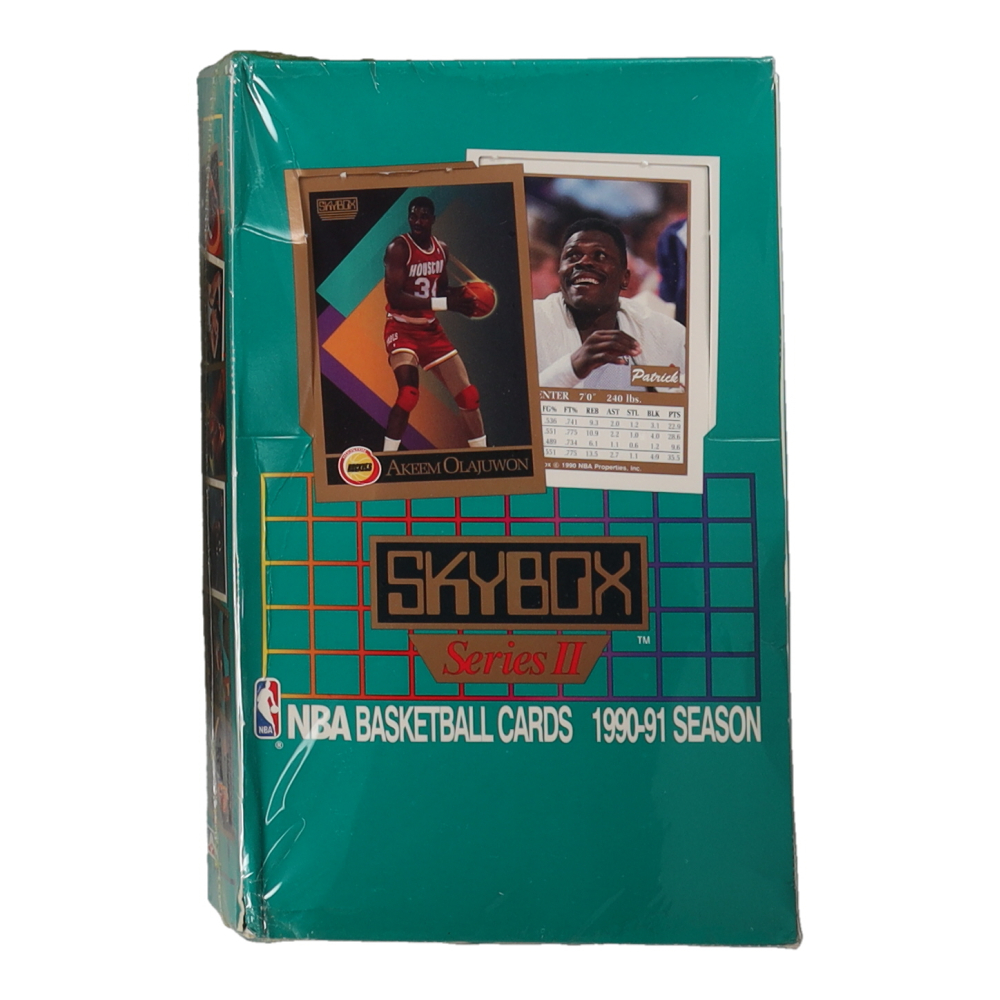 1990-91 Skybox Series 2 Basketball Box of (36) Packs | Pristine Auction