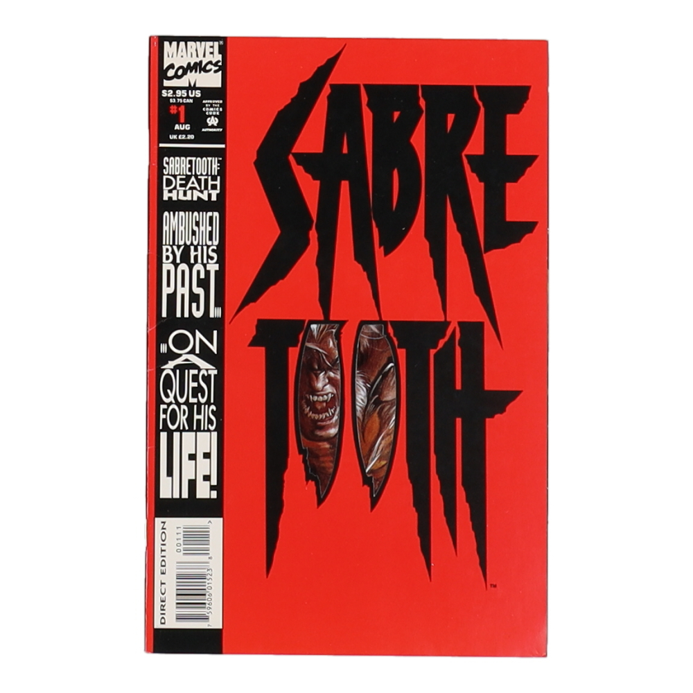 1993 "Sabretooth" Issue #1 Marvel Comic Book | Pristine Auction