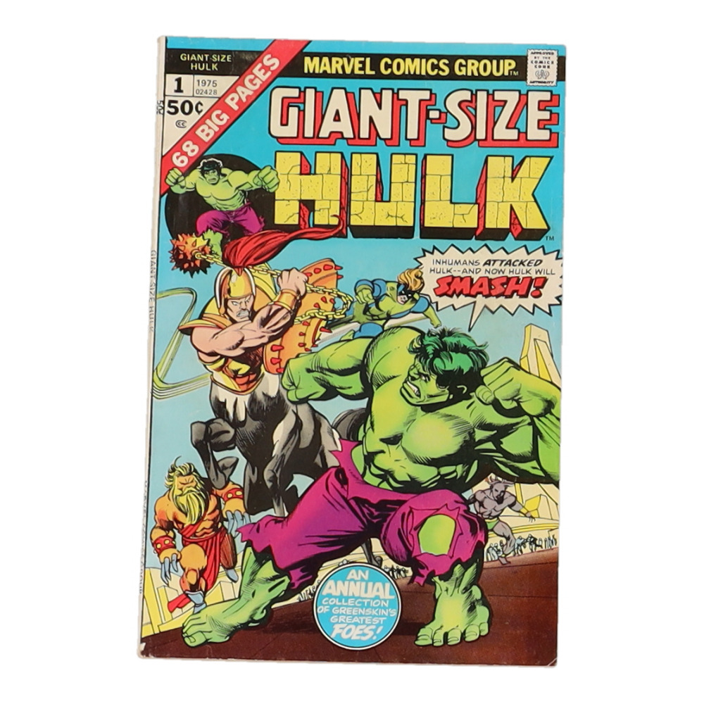 1975 "Giant-Size Hulk" Issue #1 Marvel Comic Book | Pristine Auction