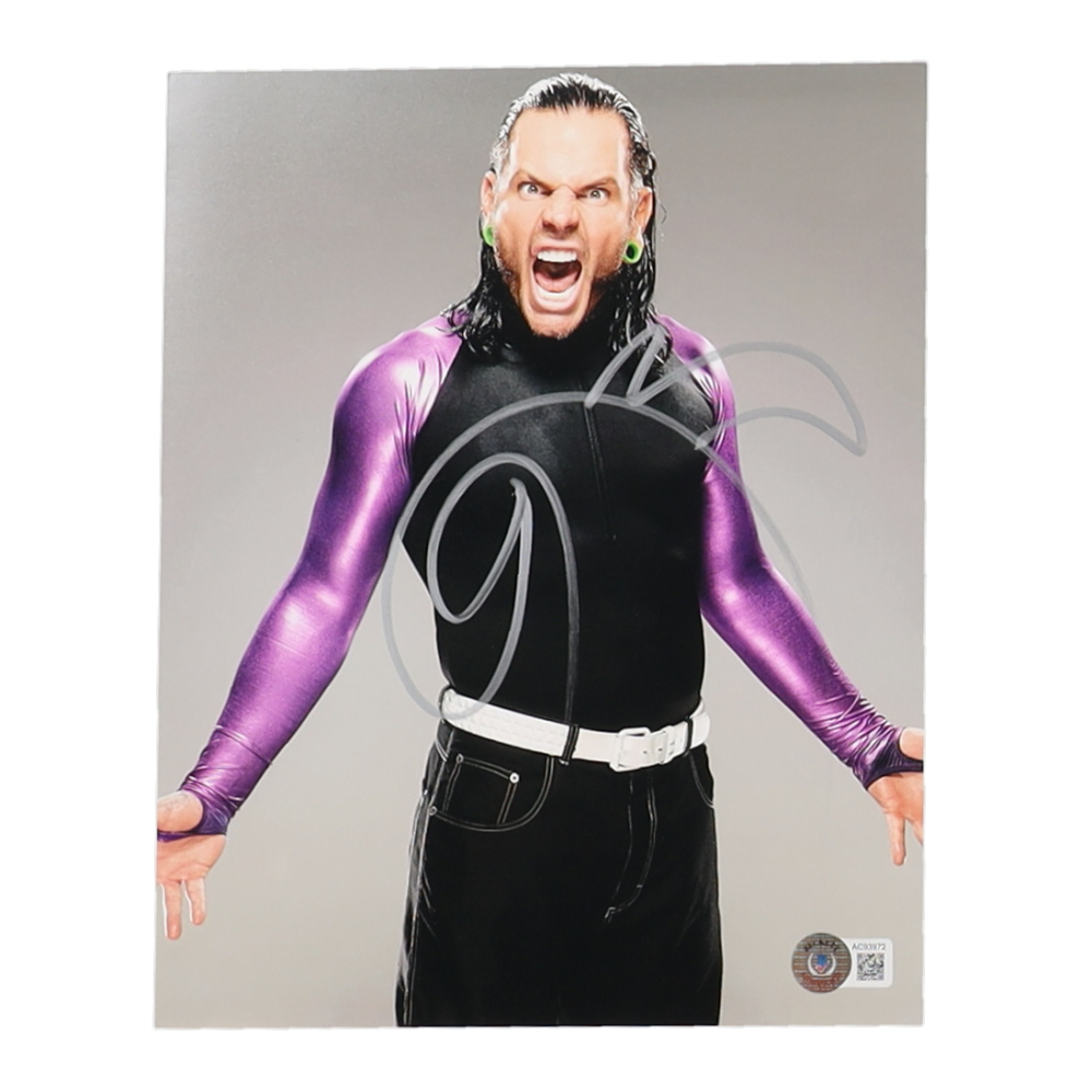 Jeff Hardy Signed WWE 8x10 Photo (Beckett) | Pristine Auction