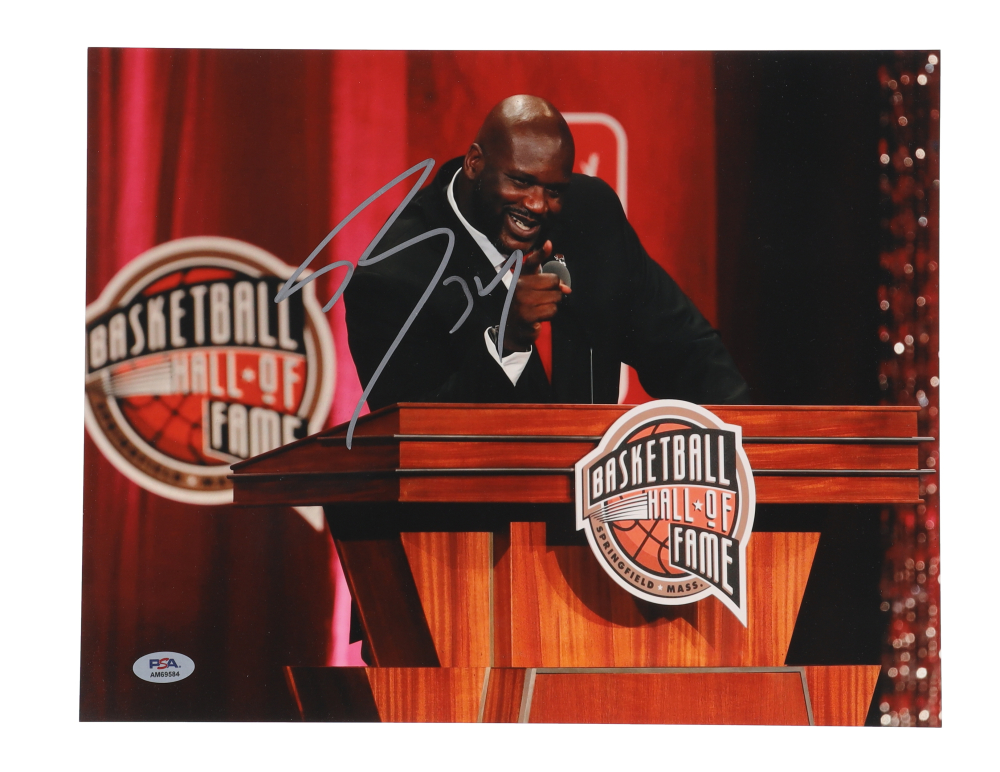 Shaquille O'Neal Signed 11x14 Photo (PSA) | Pristine Auction
