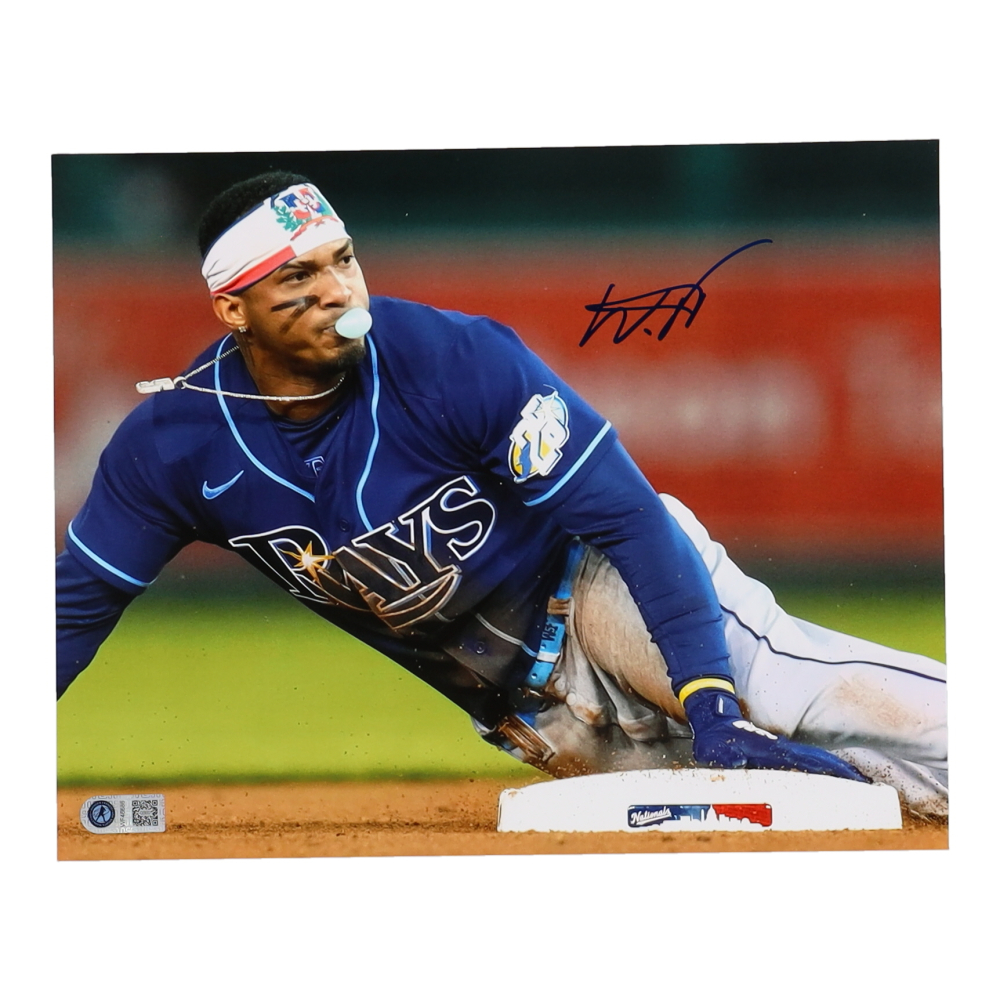 Wander Franco Signed Rays 8x10 Photo (Franco) | Pristine Auction