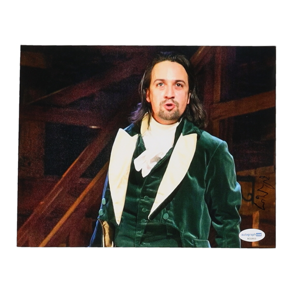 Lin-Manuel Miranda Signed "Hamilton" 8x10 Photo (ACOA) | Pristine Auction