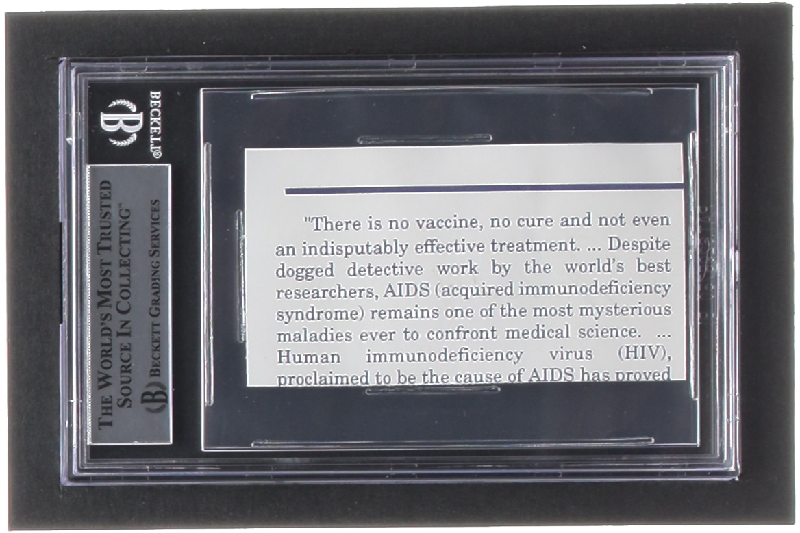 Muhammad Ali Signed Cut (BGS) | Pristine Auction