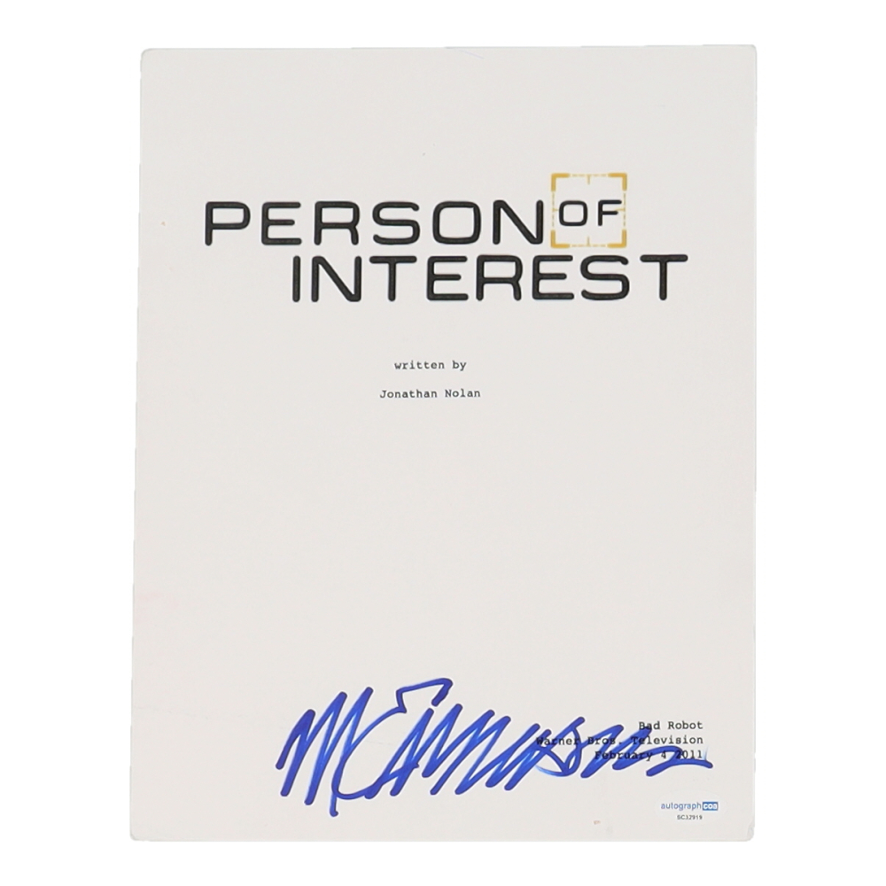 Michael Emerson Signed "Person of Interest" 8x10 Photo (ACOA ...