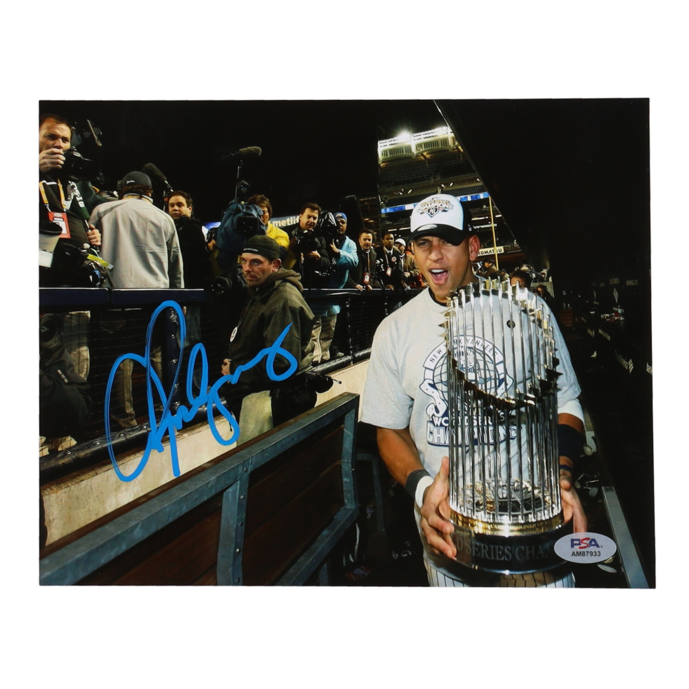 Alex Rodriguez Signed Yankees 8x10 Photo (PSA) | Pristine Auction