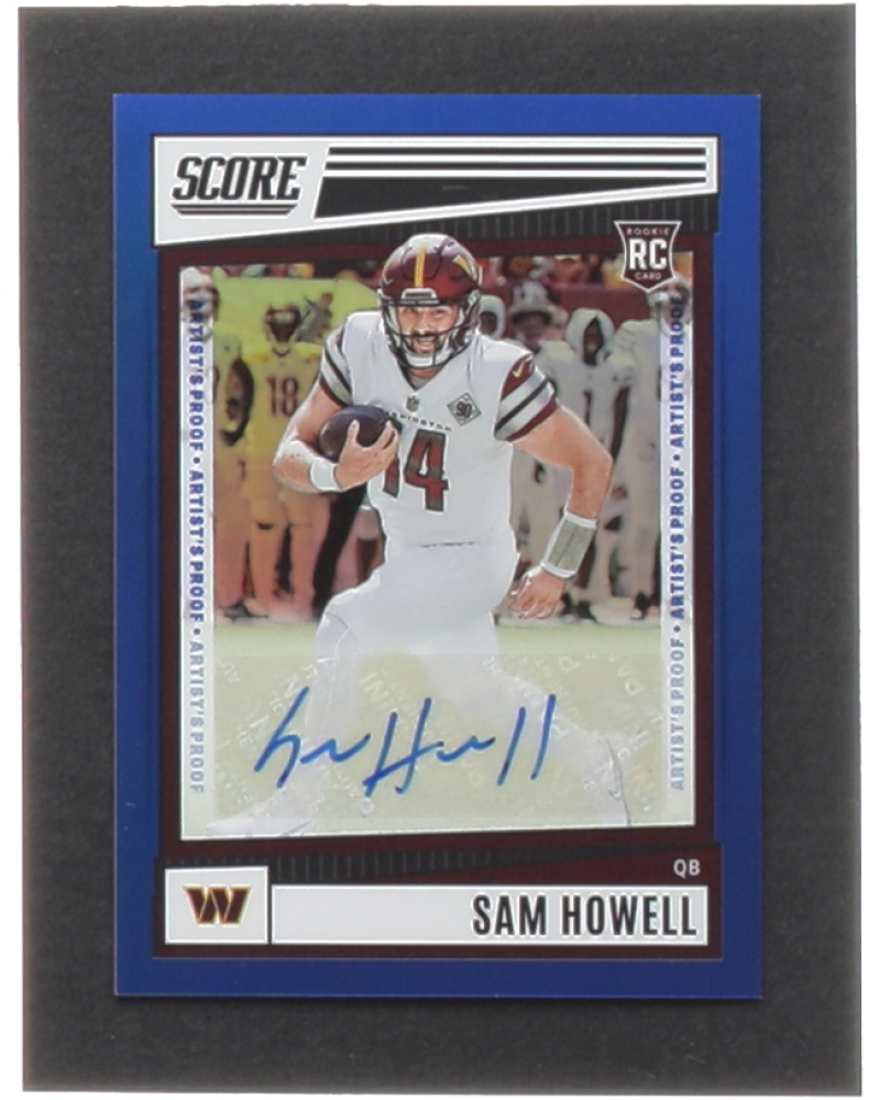 Sam Howell 2022 Score Signatures Artist's Proof #304 RC #22/35 ...