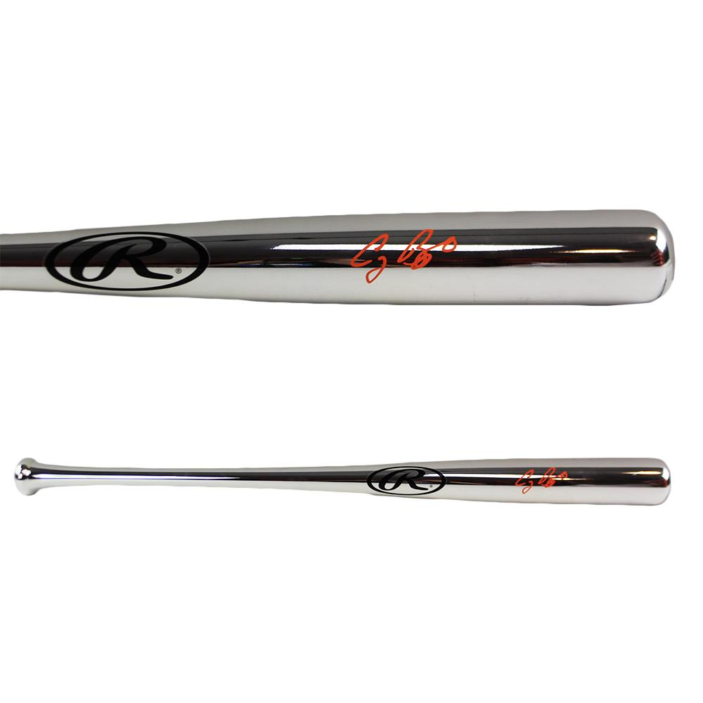 Craig Biggio Signed Rawlings Silver Chrome Baseball Bat (Beckett ...
