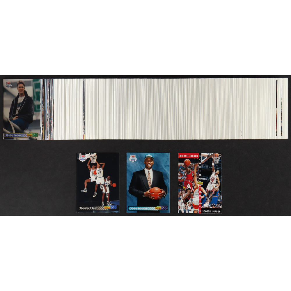 1992-93 Upper Deck Basketball Low Series Box With (311) Cards With ...