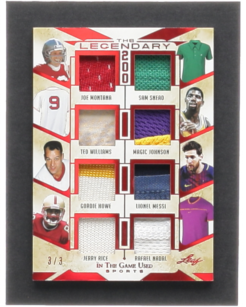 Joe Montana / Sam Snead / Ted Williams / Magic Johnson / Gordie Howe ...