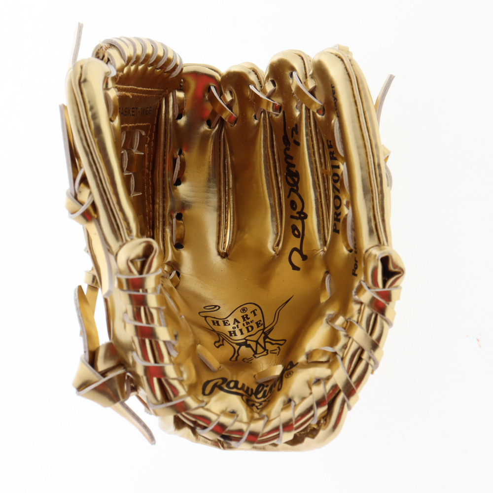Roberto Alomar Signed Rawlings Mini Golden Glove (JSA) | Pristine Auction