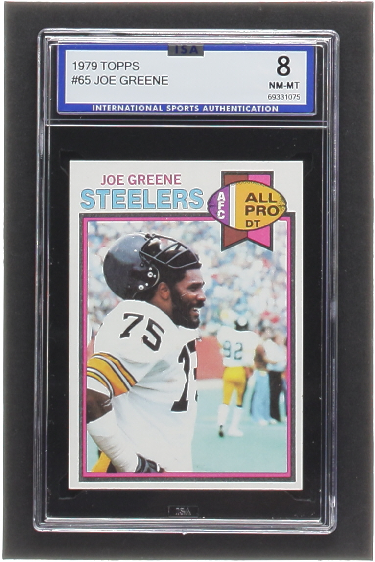 Joe Greene 1979 Topps #65 AP (ISA 8) | Pristine Auction