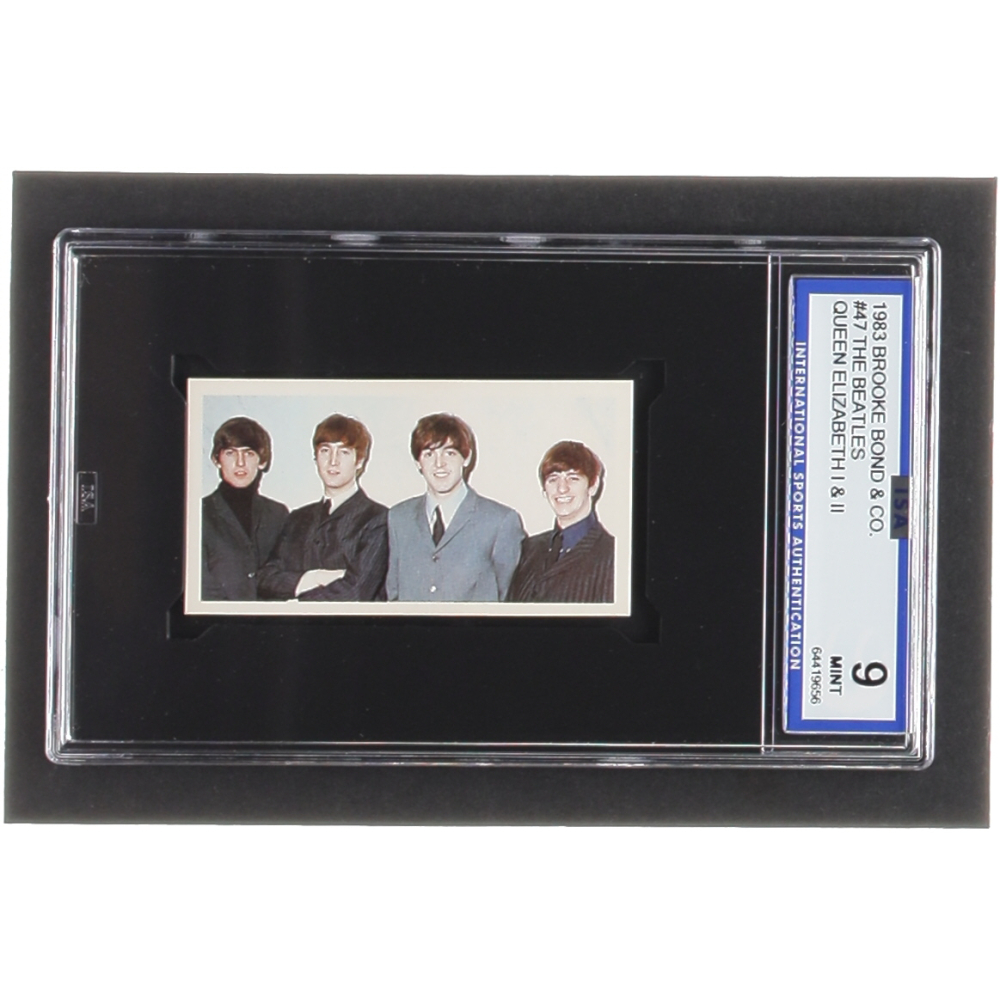 The Beatles 1983 Brooke Band & Co. #47 / Queen Elizabeth I & II (ISA 9 ...