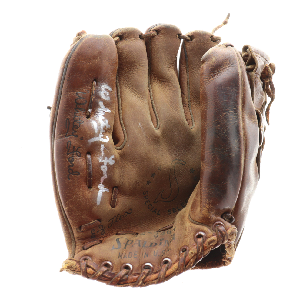White Ford Signed Vintage Spalding Baseball Glove (JSA) | Pristine Auction
