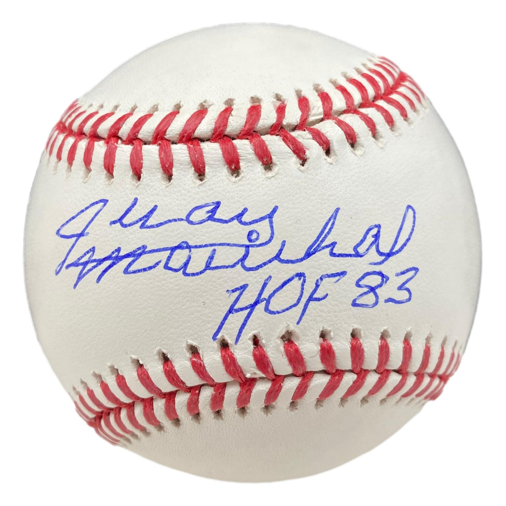 Juan Marichal Signed OML Baseball Inscribed "HOF 83" (Beckett ...