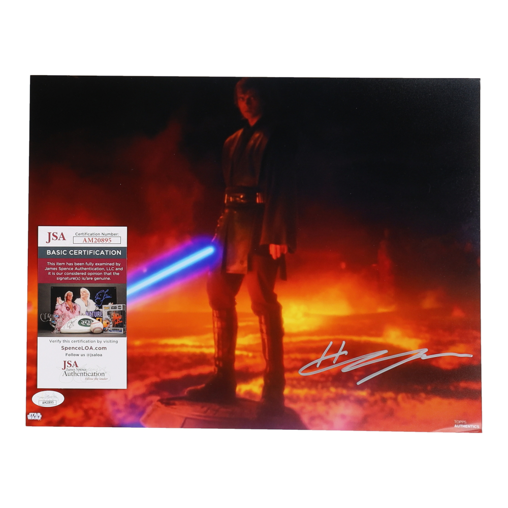 Hayden Christensen Signed "Star Wars: Revenge Of The Sith" 11x14 Photo ...