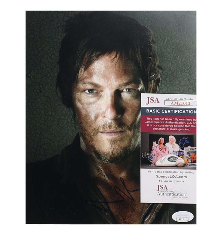 Norman Reedus Signed "The Walking Dead" 8x10 Photo (JSA) | Pristine Auction