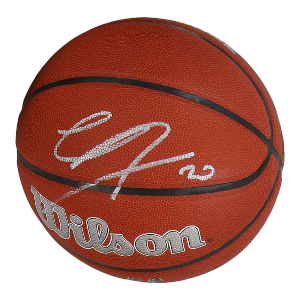 Manu Ginobili Signed Spurs Logo NBA Basketball (Beckett) | Pristine Auction