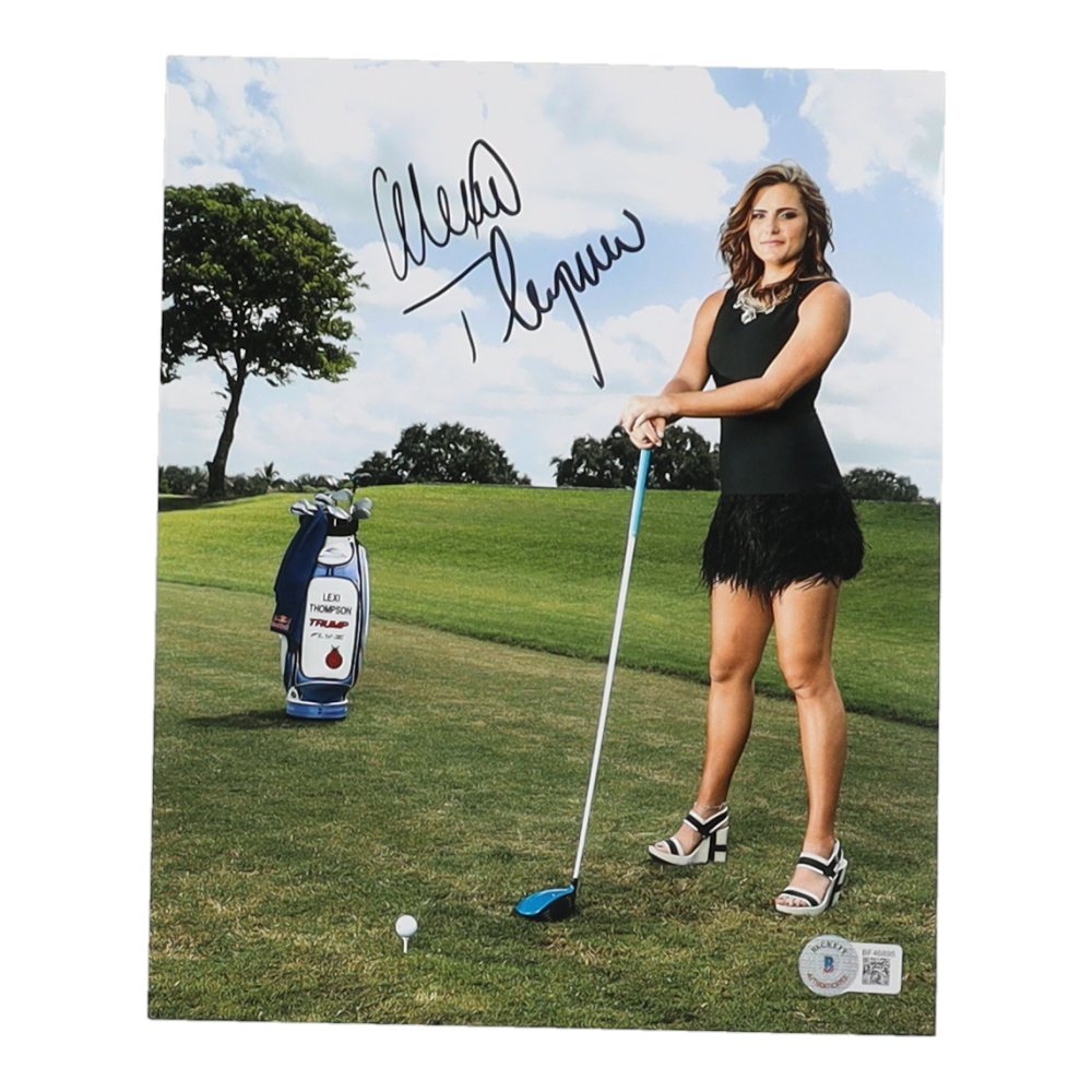 Alexis Thompson Signed 8x10 Photo (Beckett) | Pristine Auction