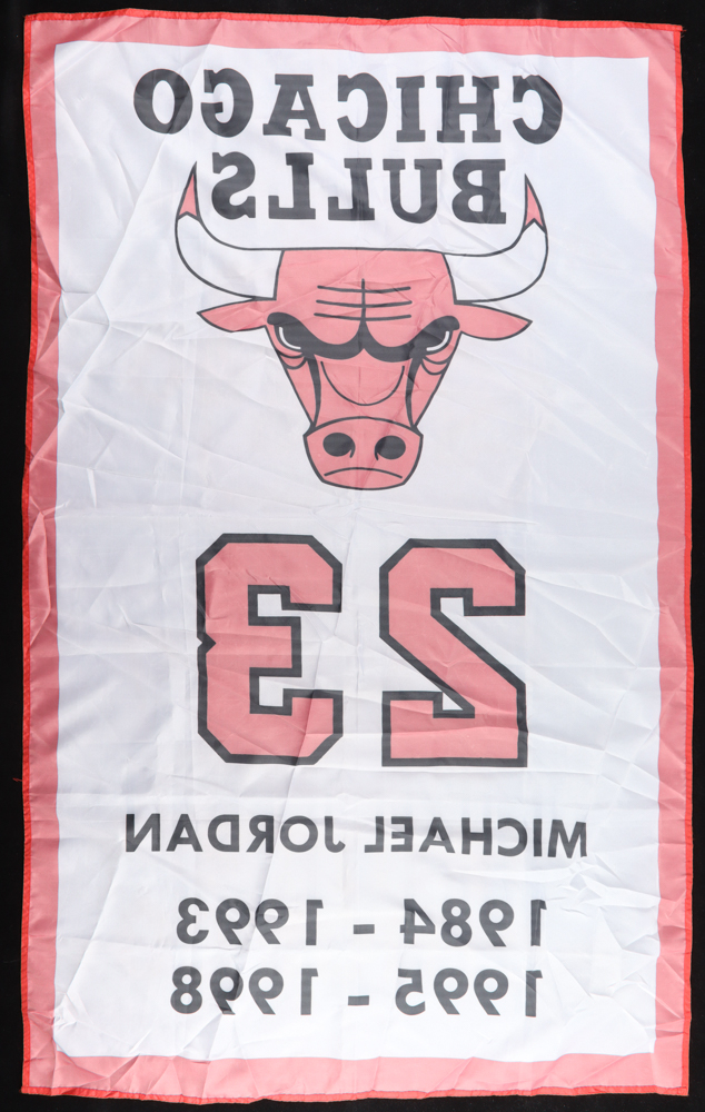 Michael Jordan Bulls 34x58 Banner | Pristine Auction