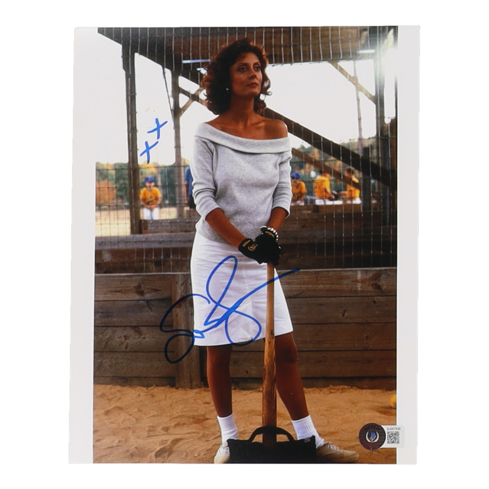 Susan Sarandon Signed "Bull Durham" 8x10 Photo (Beckett) | Pristine Auction