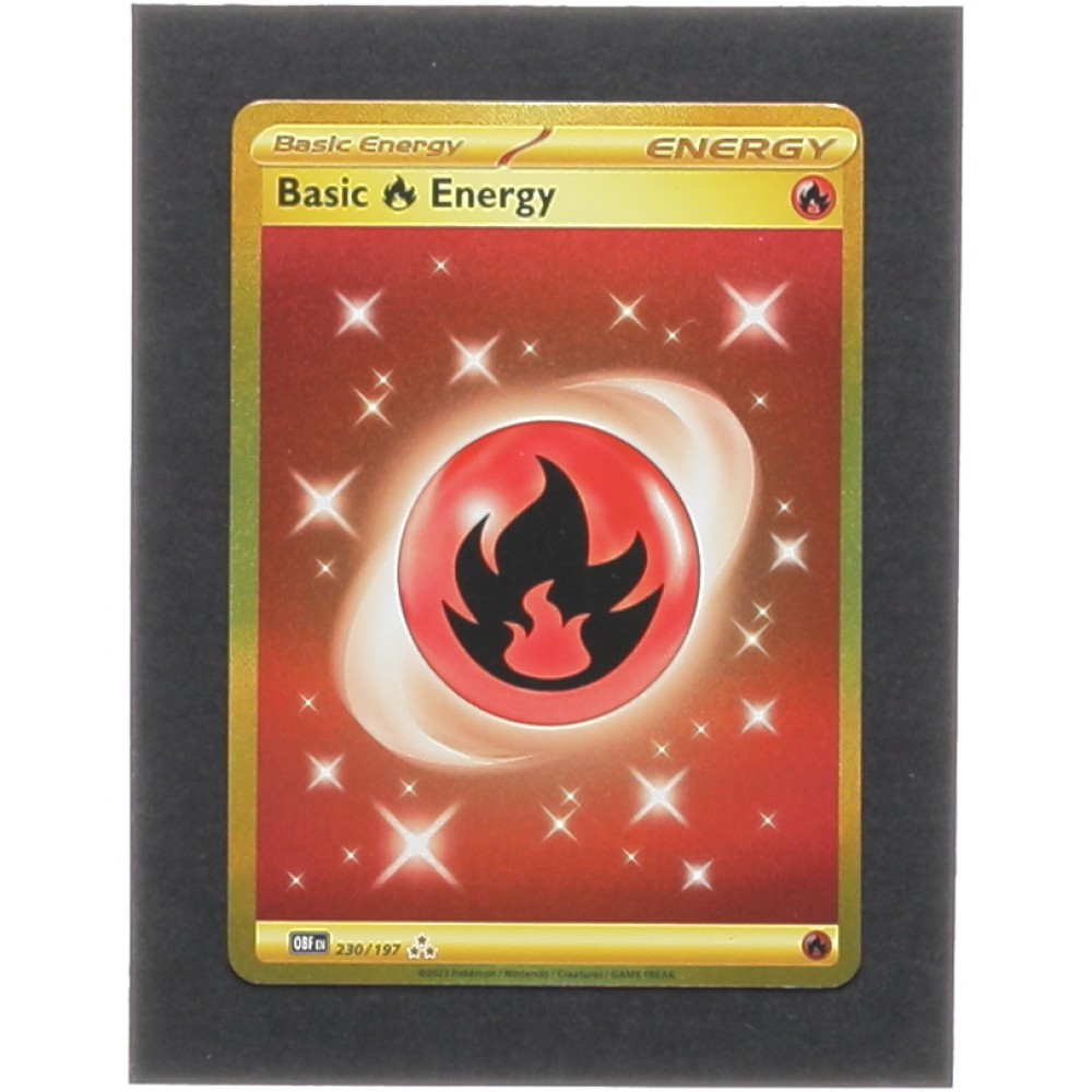 Basic Fire Energy 2023 Pokemon Scarlet and Violet Obsidian Flames #230 ...