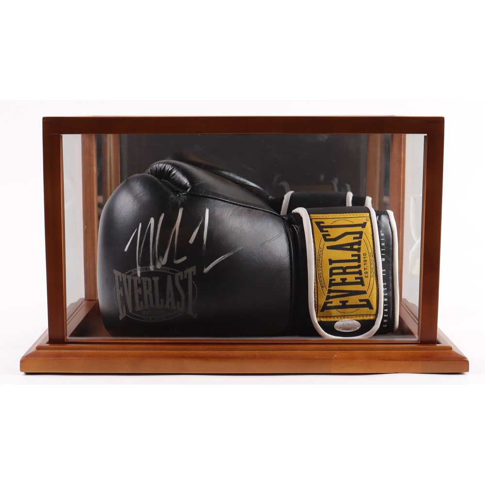 Mike Tyson Signed Vintage Everlast Pro Model Boxing Glove with All Wood ...