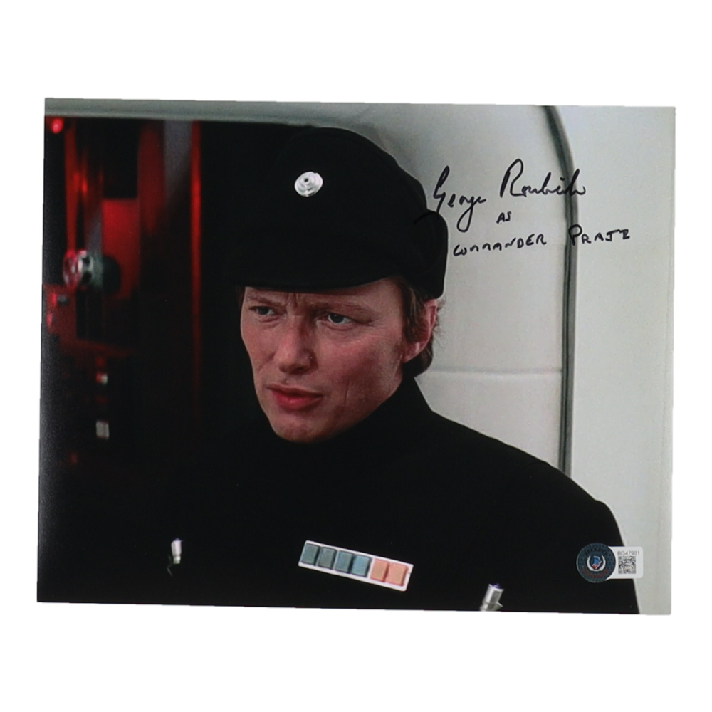 George Roubicek Signed "Star Wars" 8x10 Photo Inscribed "As Commander ...