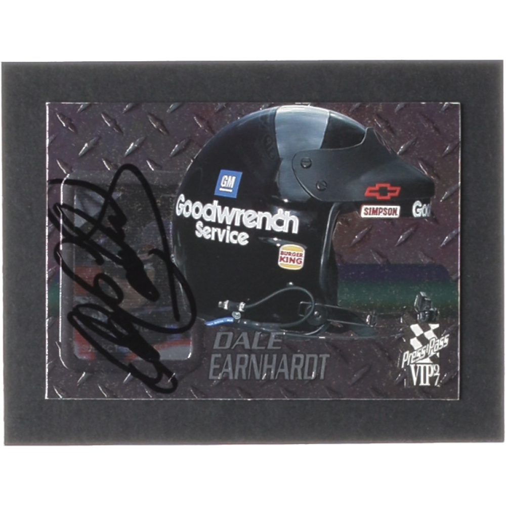 Dale Earnhardt Signed 1997 VIP Head Gear #HG1 (JSA) | Pristine Auction
