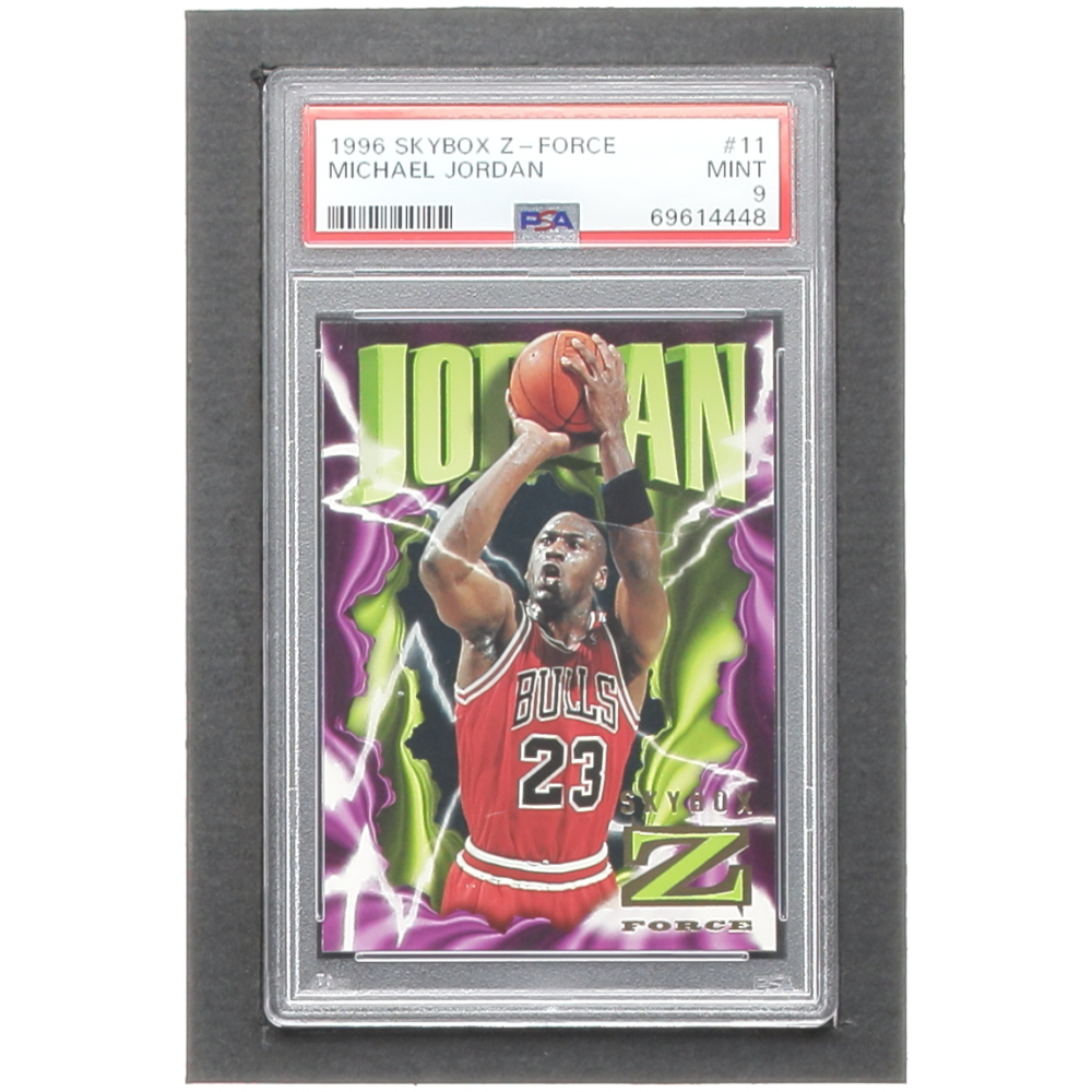 Michael Jordan 1996-97 Z-Force #11 (PSA 9) | Pristine Auction
