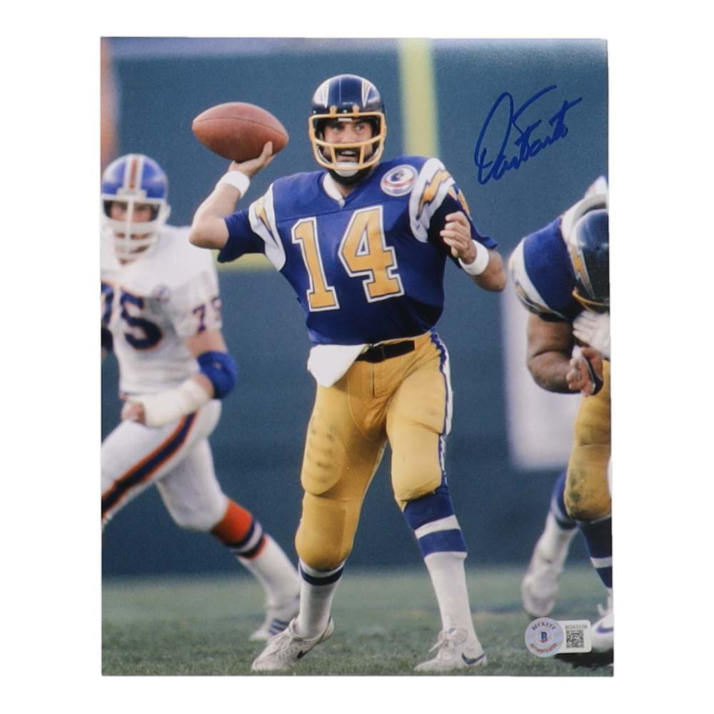 Dan Fouts Signed Chargers 8x10 Photo (Beckett) | Pristine Auction