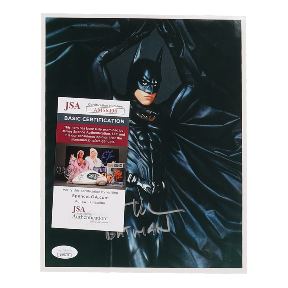 Val Kilmer Signed "Batman Forever" 8x10 Photo Inscribed "Batman" (JSA) | Pristine Auction