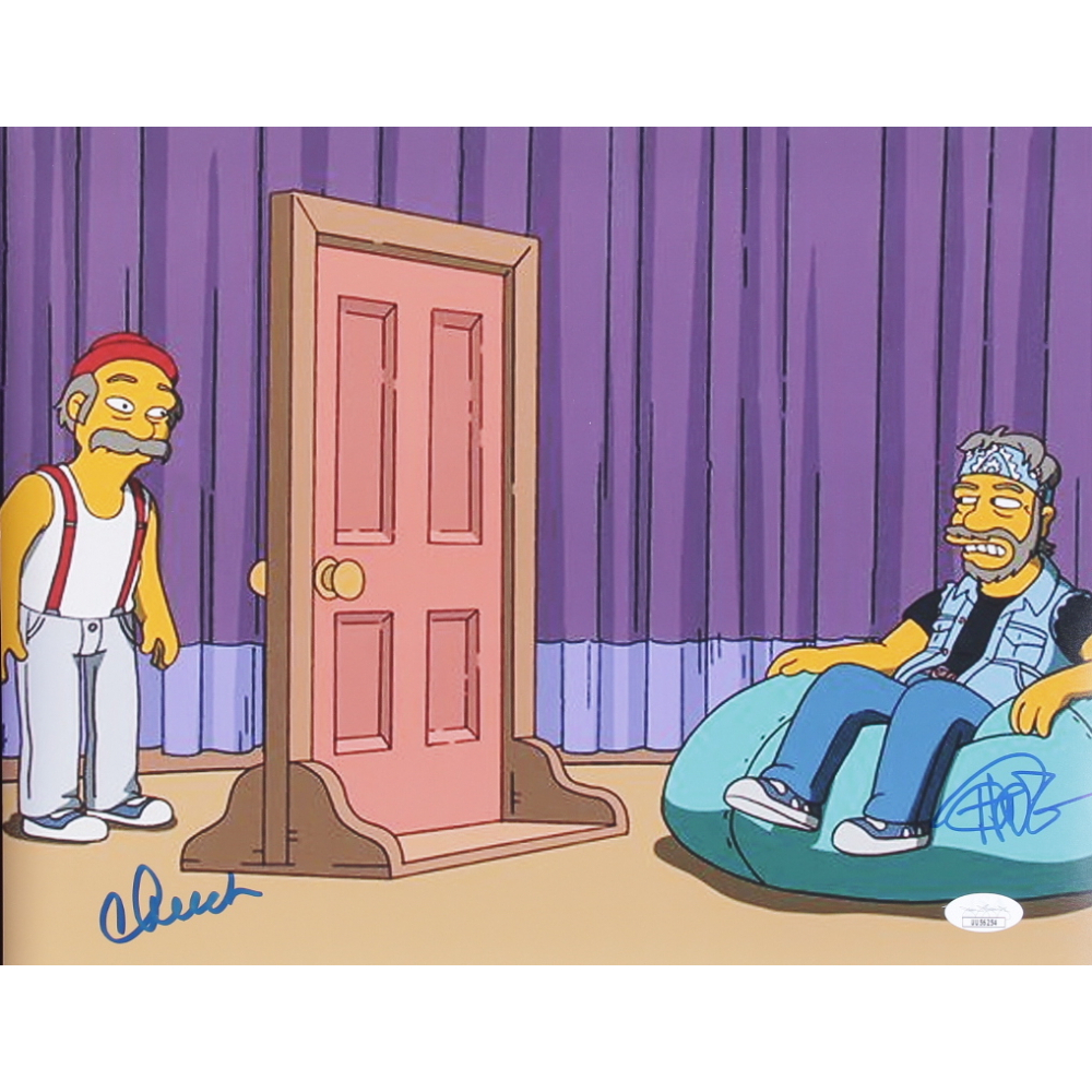 Tommy Chong & Cheech Marin Signed "The Simpsons" 11x14 Photo (JSA ...