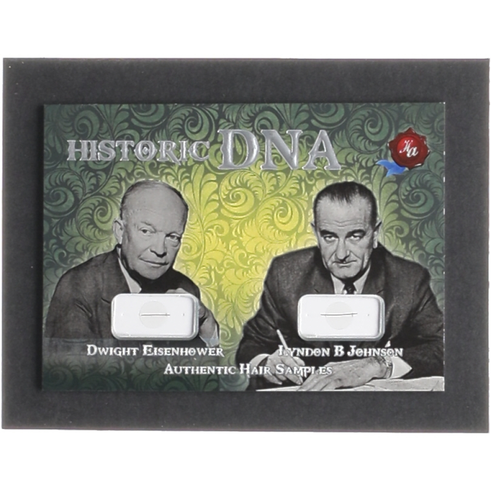 Dwight Eisenhower / Lyndon B. Johnson 2022 Historic Autographs Prime ...