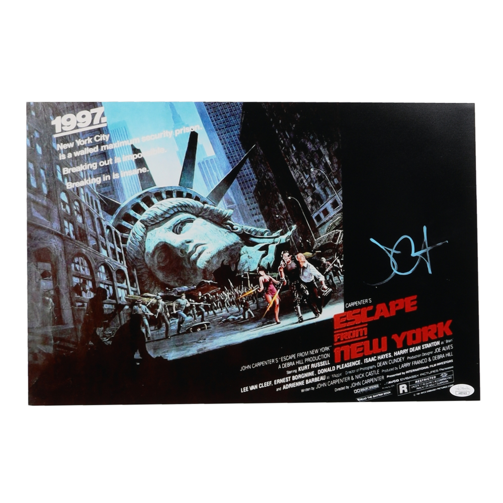 John Carpenter Signed "Escape From New York" 11x17 Photo (JSA ...