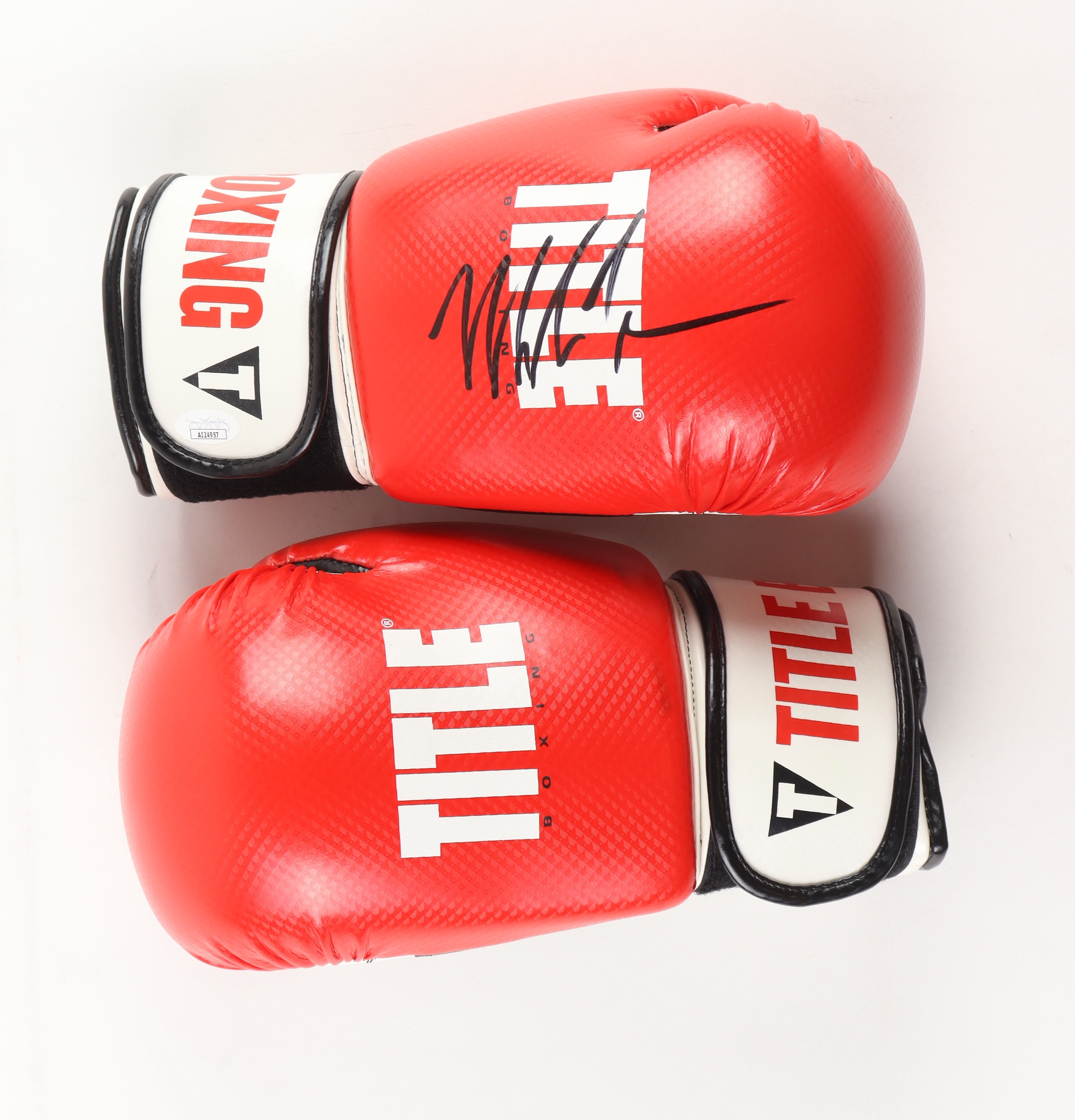 Mike Tyson Signed Pair of Title Boxing Gloves (JSA & Tyson) | Pristine ...