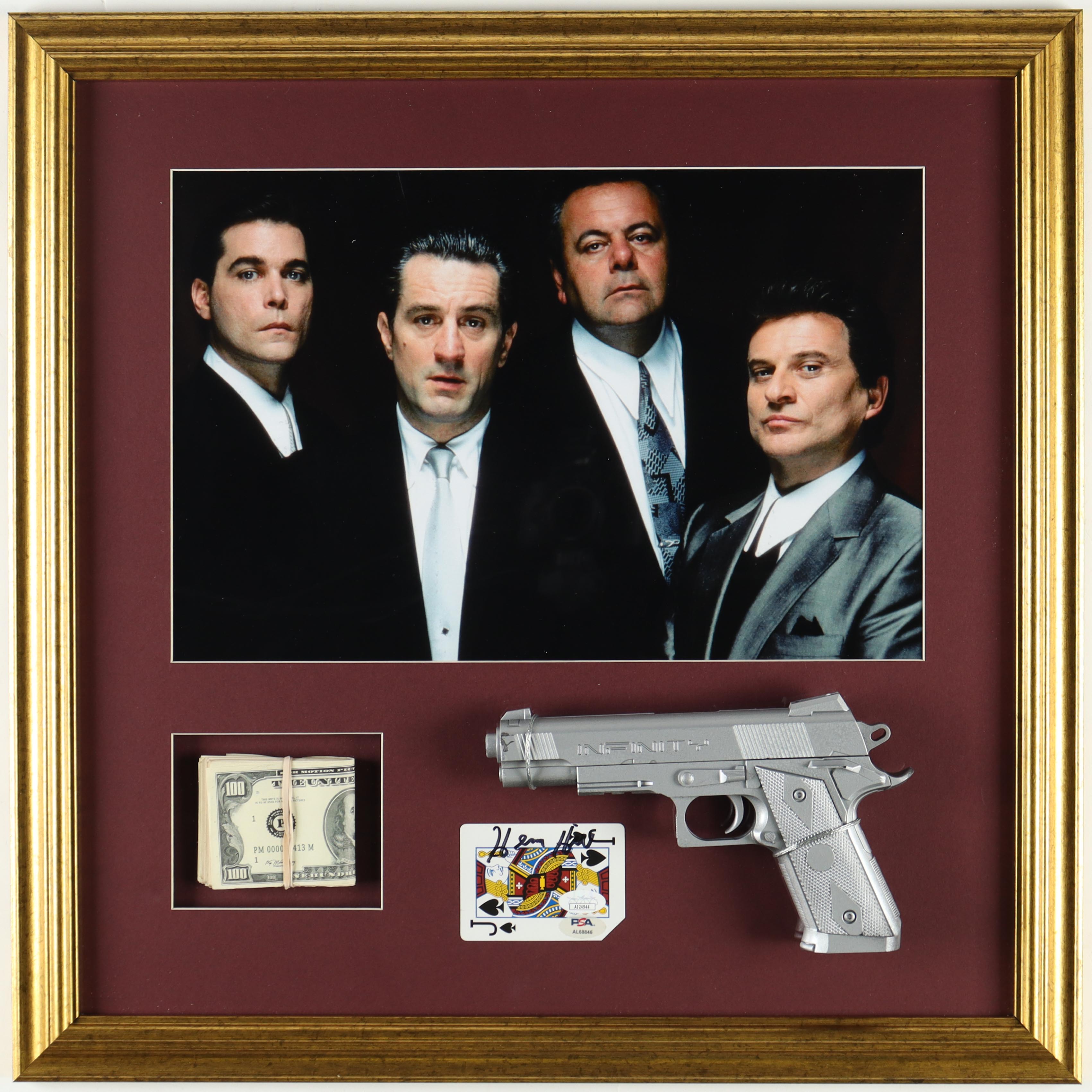 Henry Hill Signed "Goodfellas" Custom Framed Playing Card Display with ...