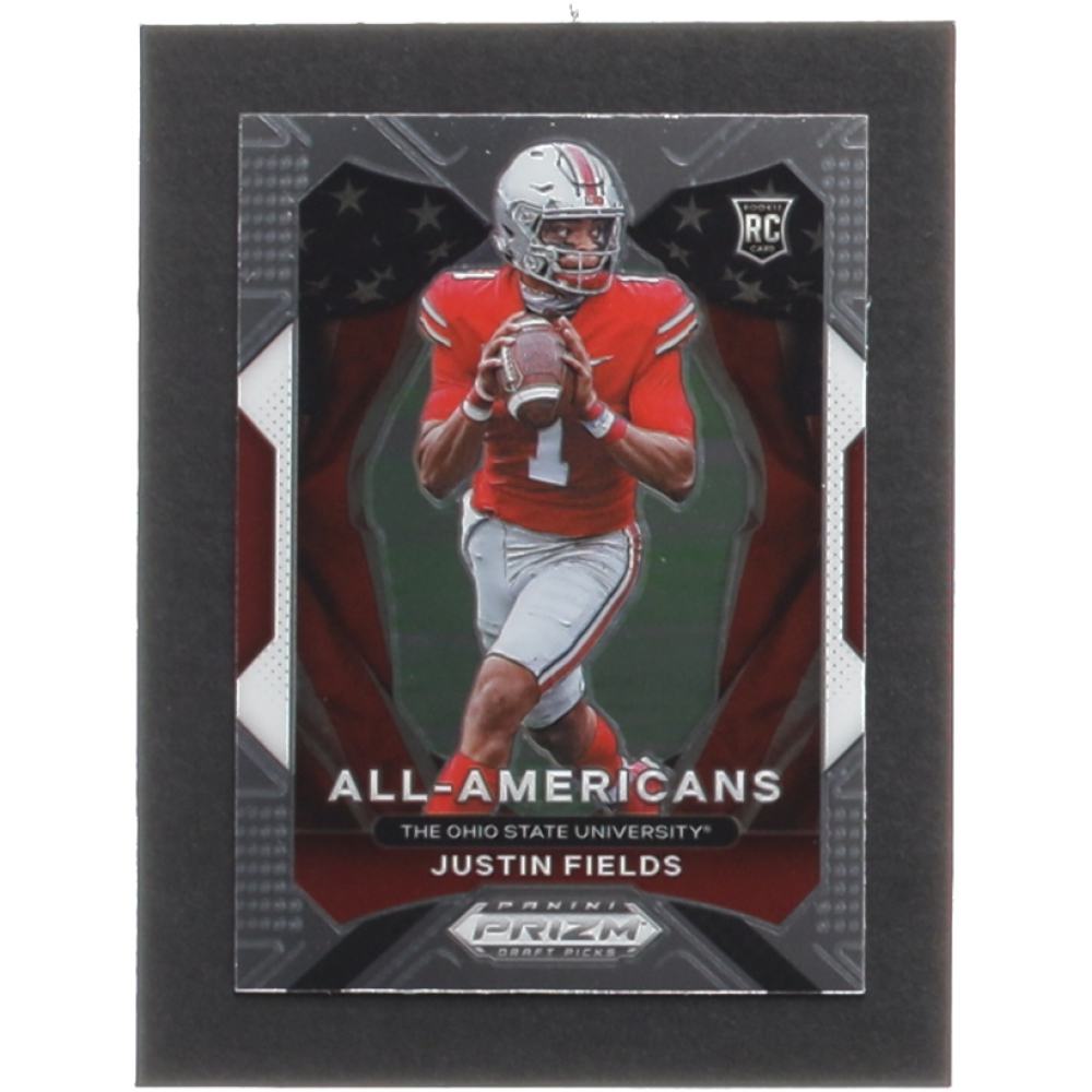 Justin Fields 2021 Panini Prizm Draft Picks #192 AA RC | Pristine Auction
