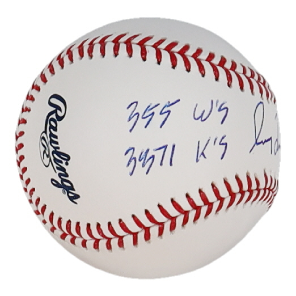 Greg Maddux Signed OML Baseball with Multiple Inscriptions (Beckett) | Pristine Auction