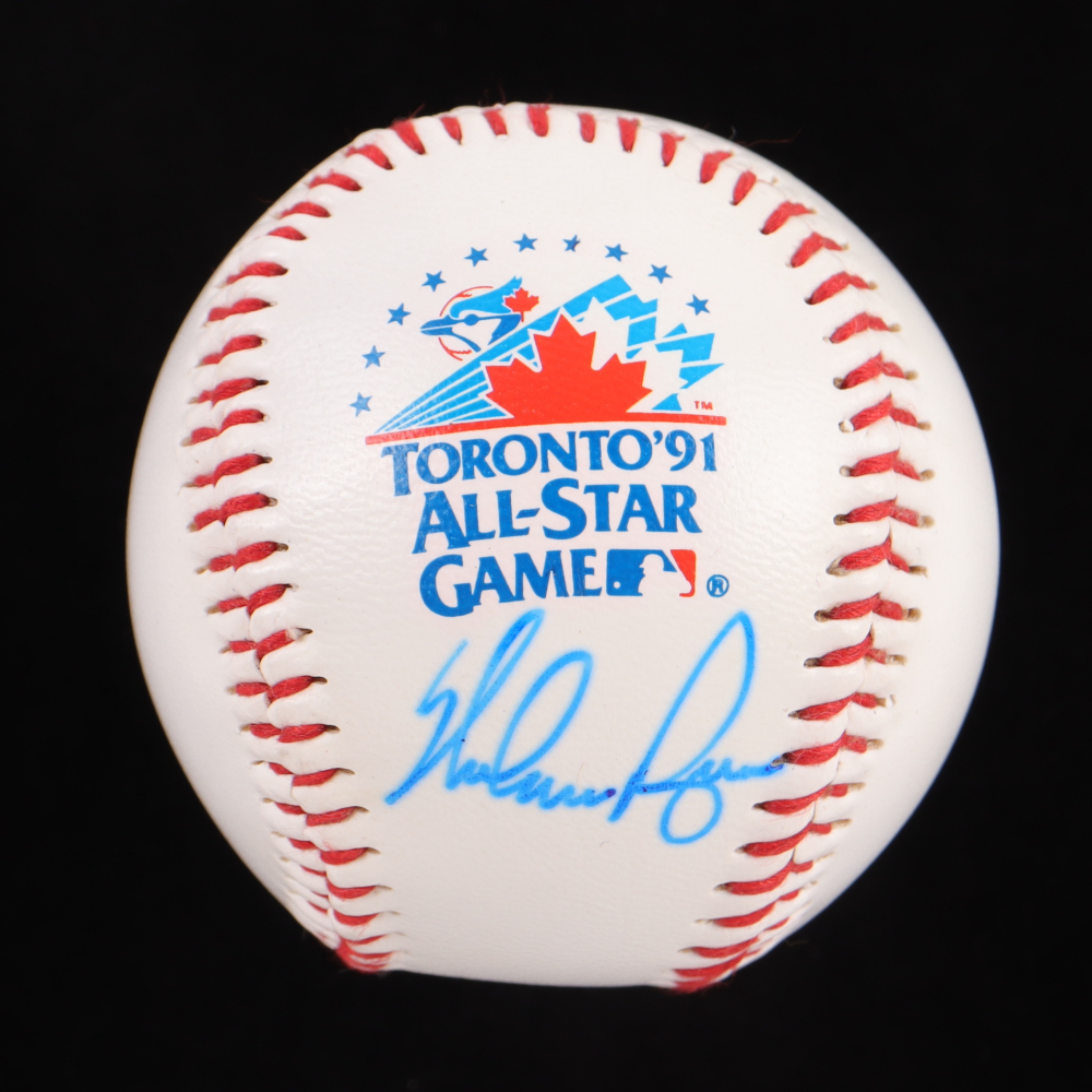 Nolan Ryan Signed 1991 All-Star Game Logo Baseball with Display Case (PSA - Graded 9.5 ...