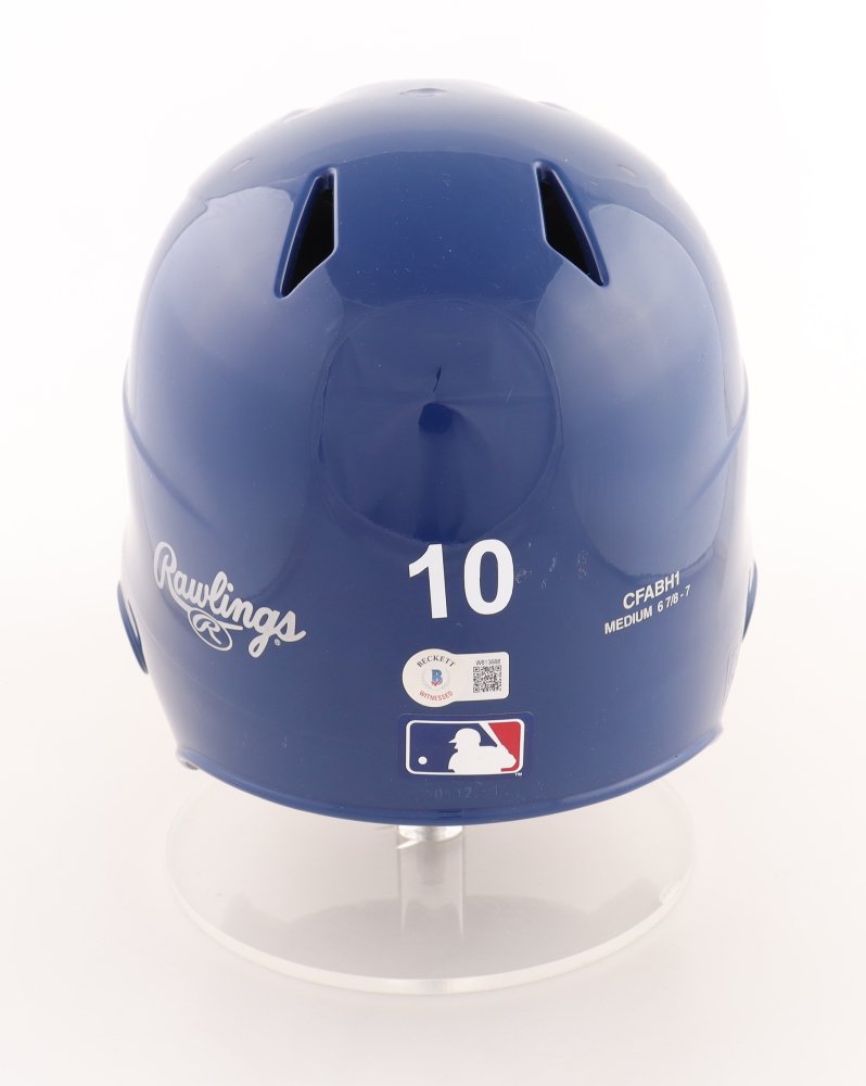 Chipper Jones Signed Braves Full-Size Batting Helmet with Cool-Flo ...
