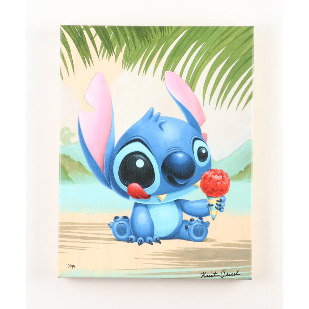 Kristin Tercek Signed LE "Ono Hau" Disney "Lilo & Stitch" Print on ...