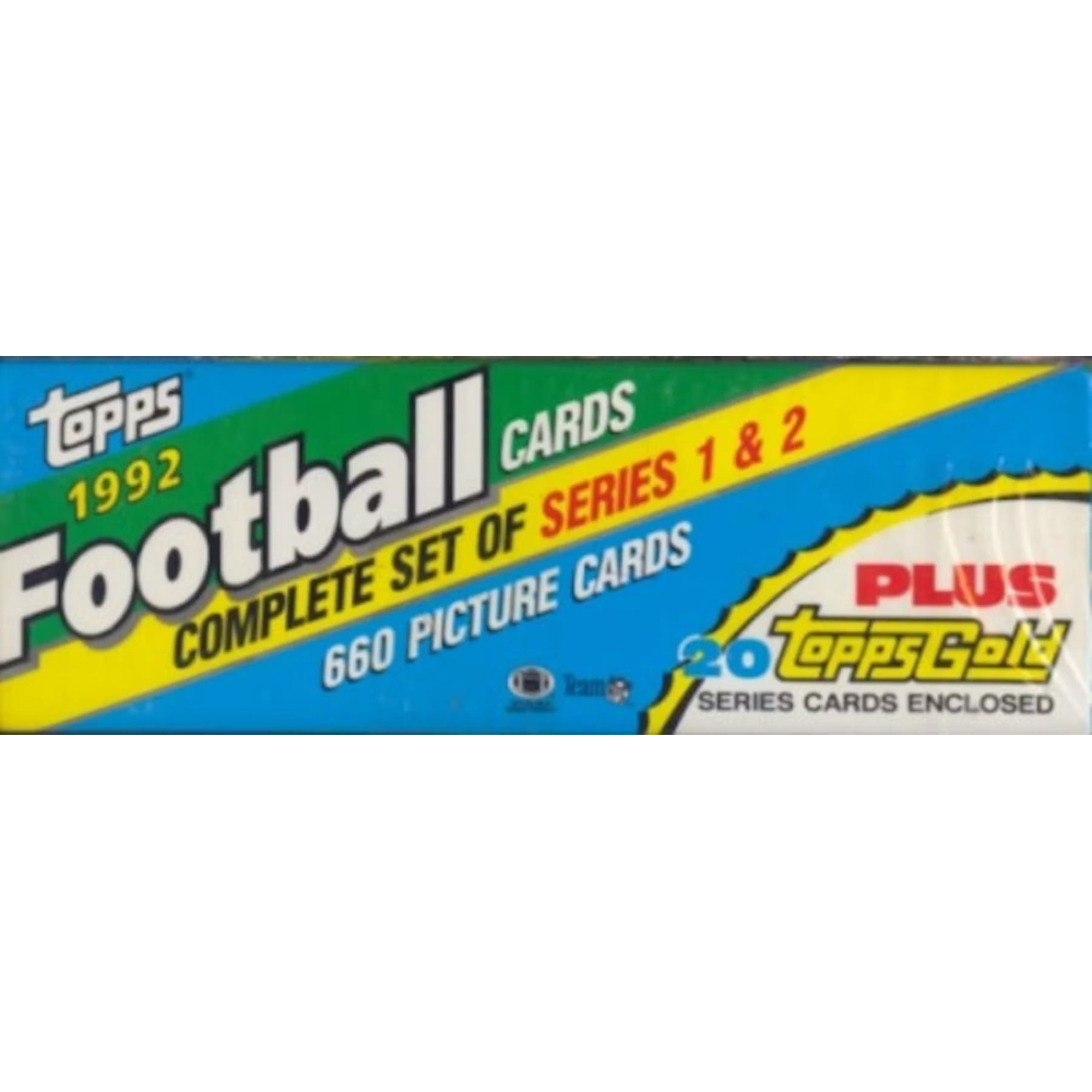 1992 Topps Football Factory Set With (660) Cards | Pristine Auction