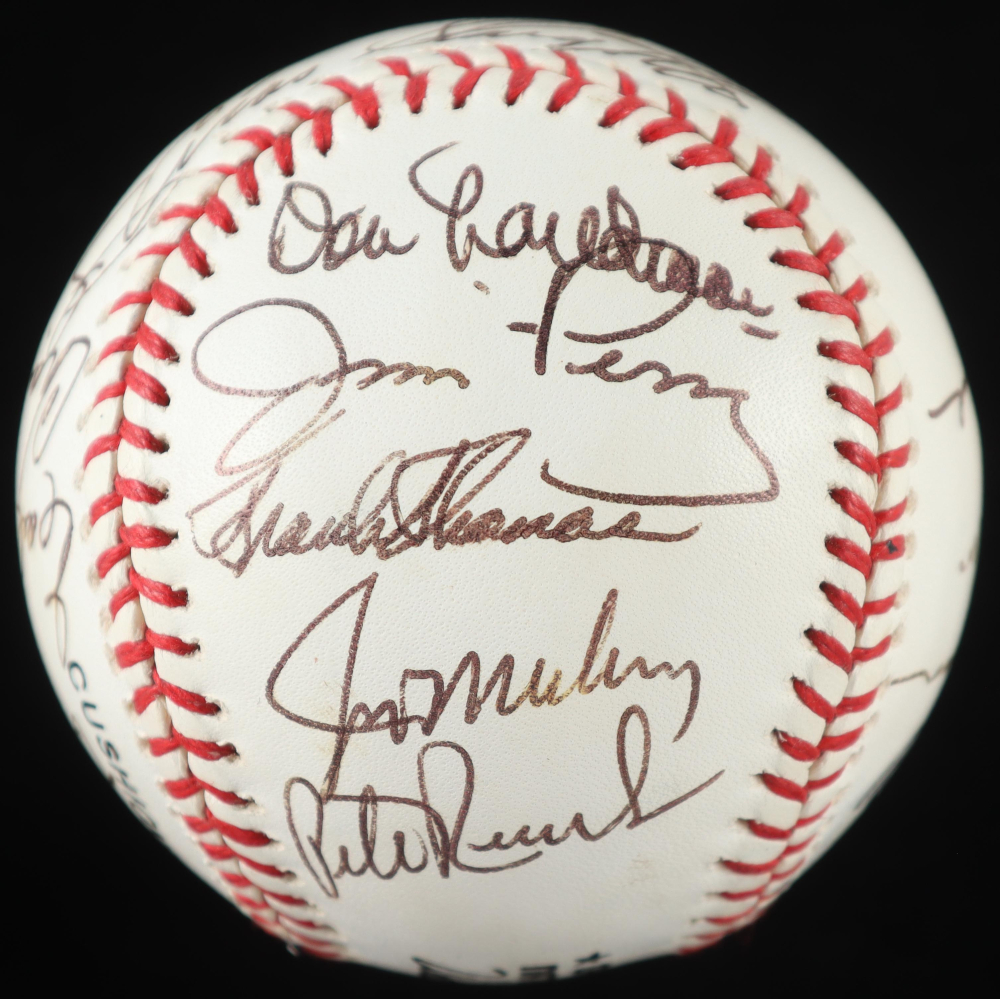 Hall of Famers & Stars ONL Baseball Signed by (19) with Billy Williams ...