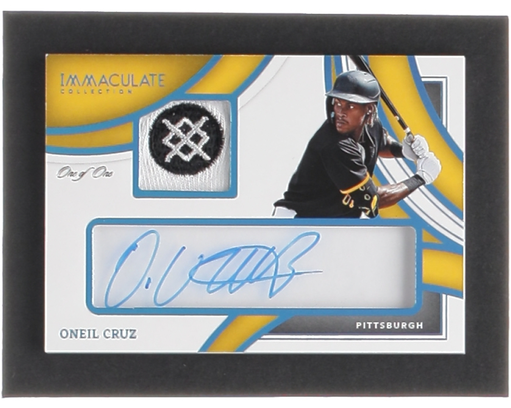 Oneil Cruz 2022 Immaculate Collection Rookie Patch Autographs Brand ...