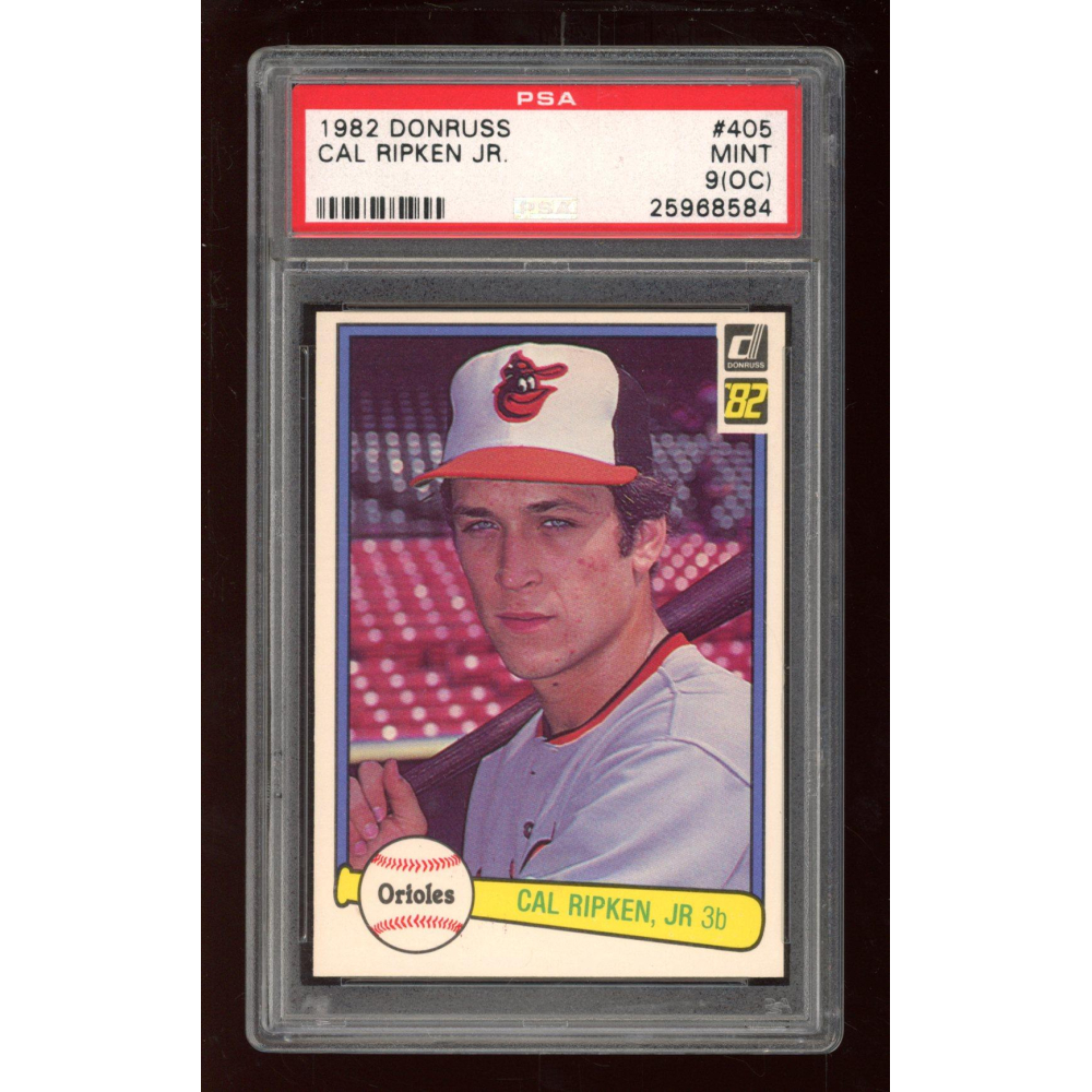 Cal Ripken Jr. 1982 Donruss #405 (PSA 9) (OC) | Pristine Auction