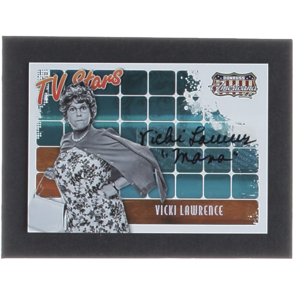 Vicki Lawrence 2008 Americana II TV Stars Signature #VL #17/25 ...