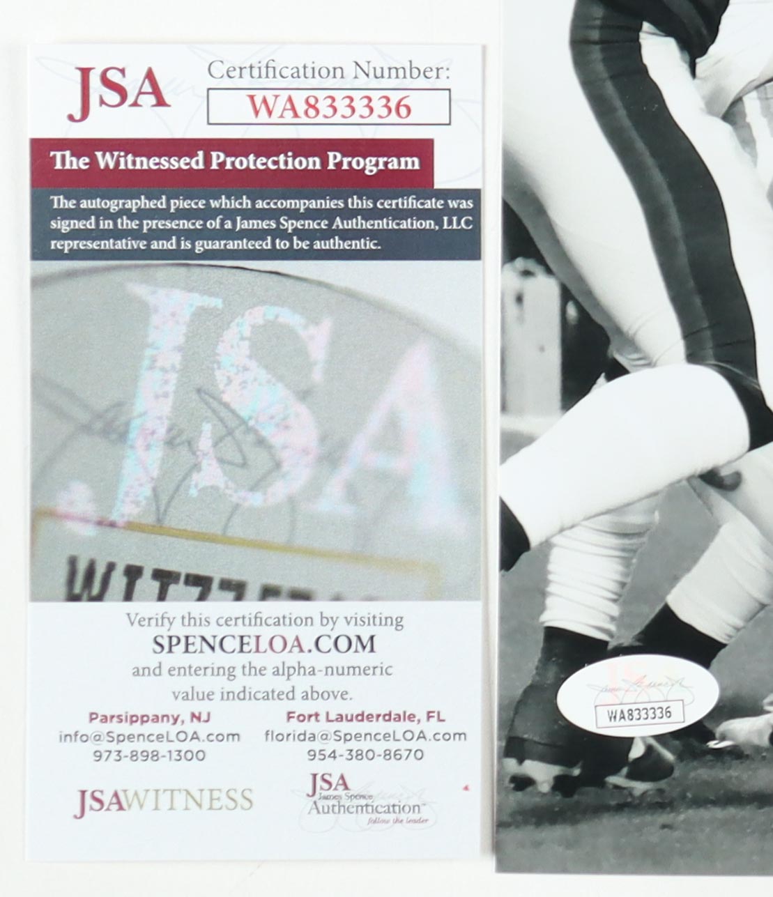 Isiah Pacheco Signed 11x14 Photo (JSA) | Pristine Auction