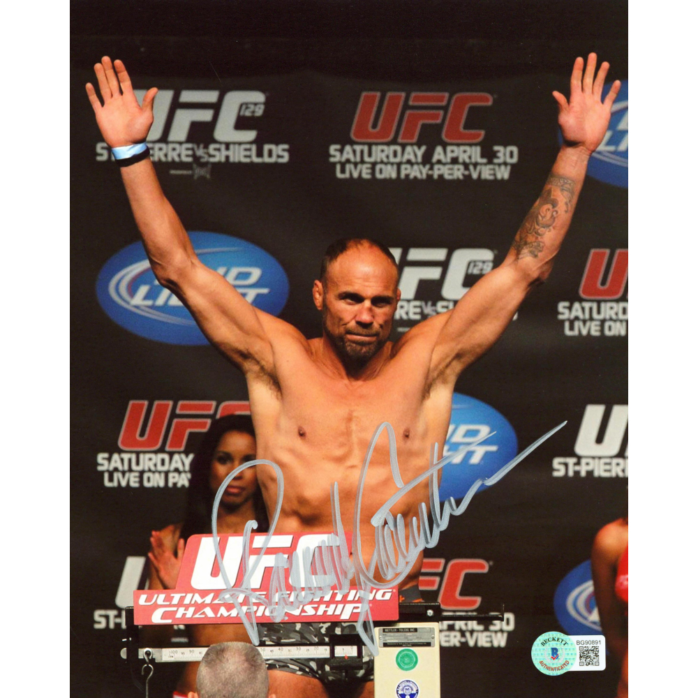 Randy Couture Signed UFC 8x10 Photo (Beckett) | Pristine Auction